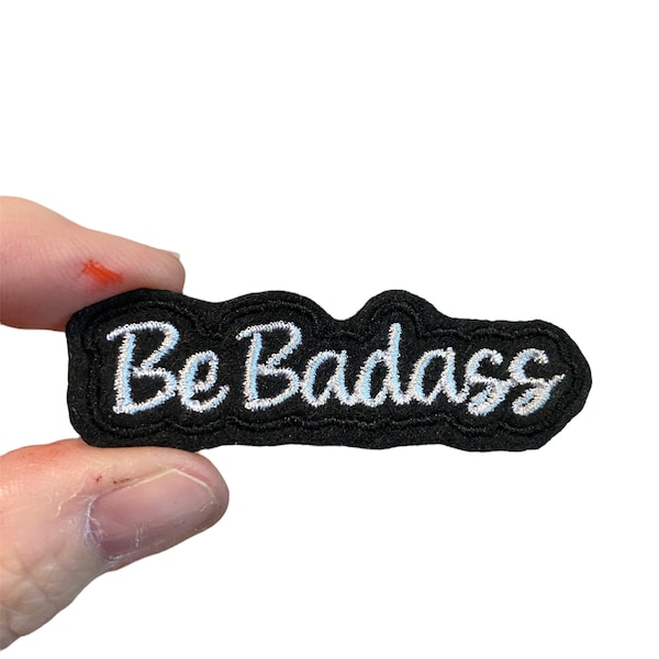 Custom Badass Patch - Etsy