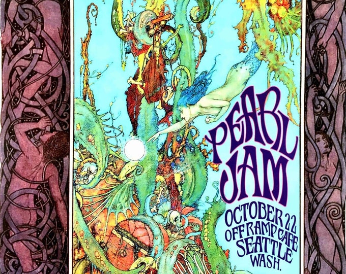 Pearl Jam RARE Special Edition 'ten' Framed Tape Cassette - Etsy