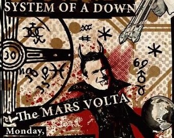 The Mars Volta Poster - Etsy