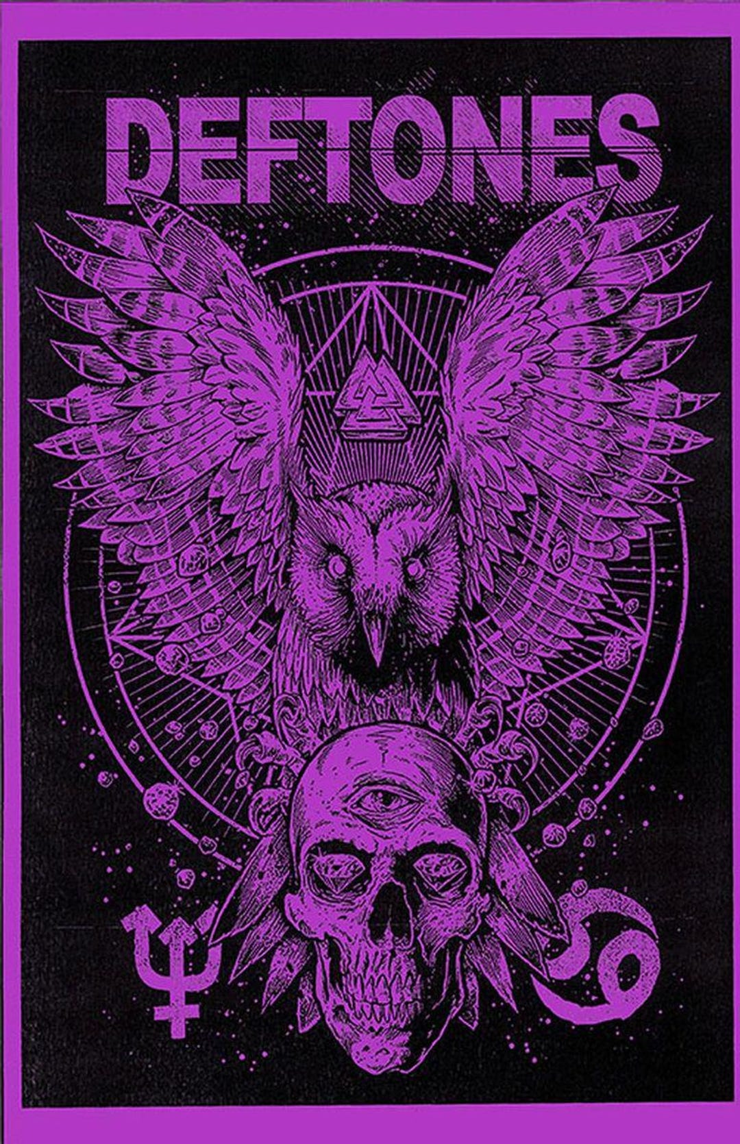 Deftones Iconic Band Logo 11 X 17 - Etsy