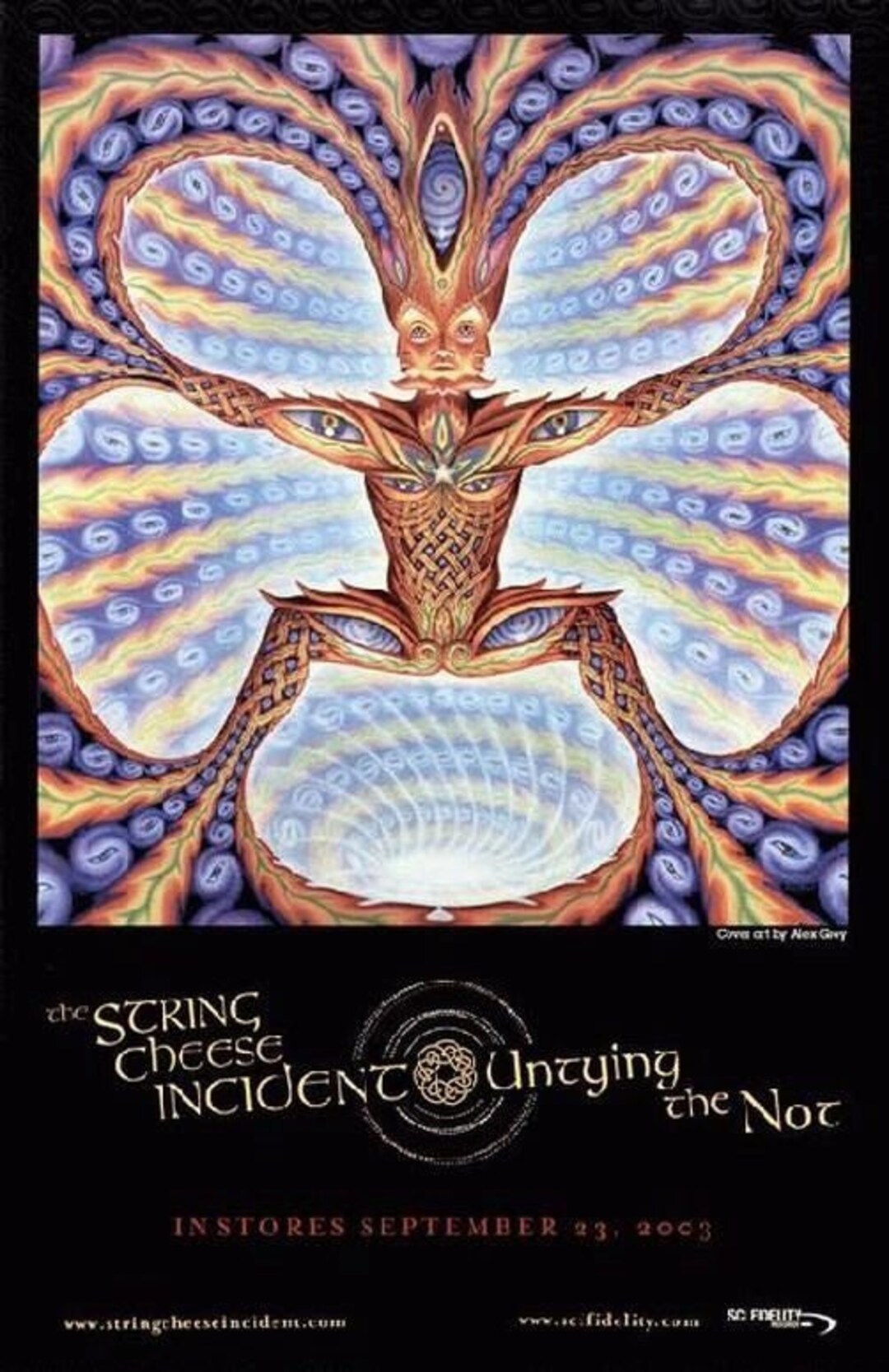 String Cheese Incident Album Release untying the - Etsy UK