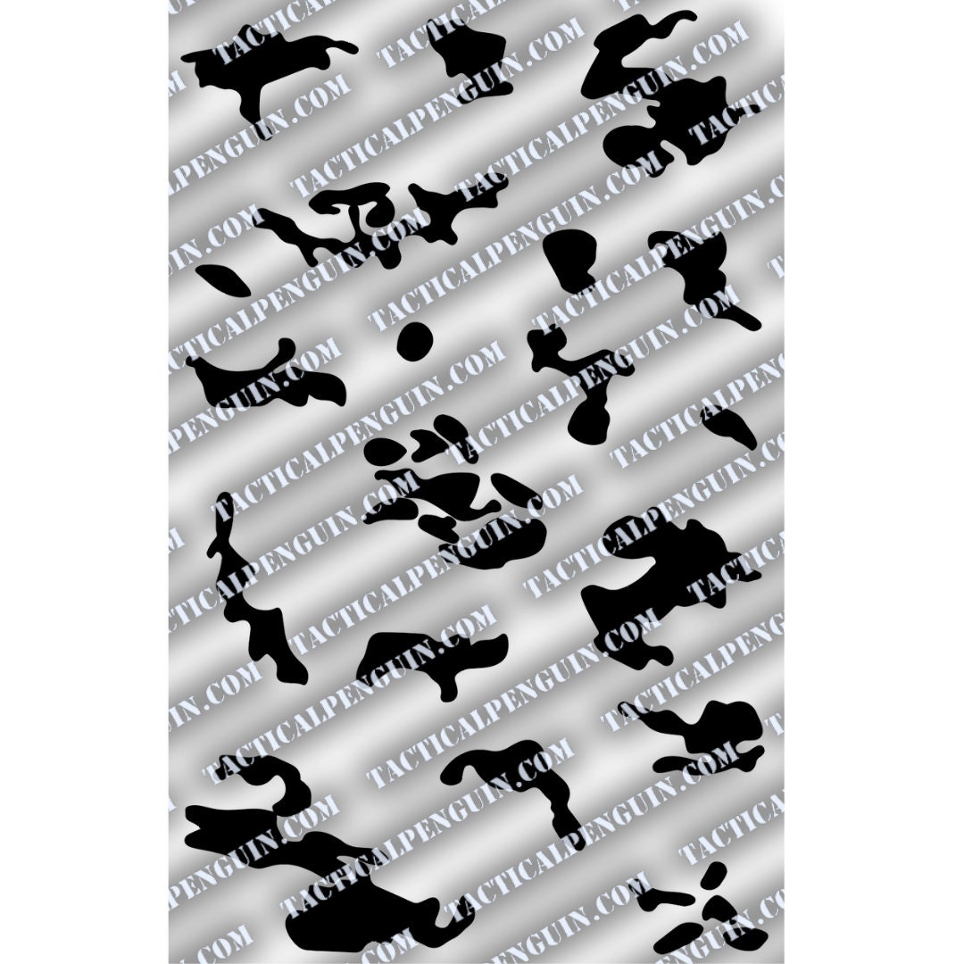 Multicam Acrylic Stencil | Reusable Stencil - Etsy