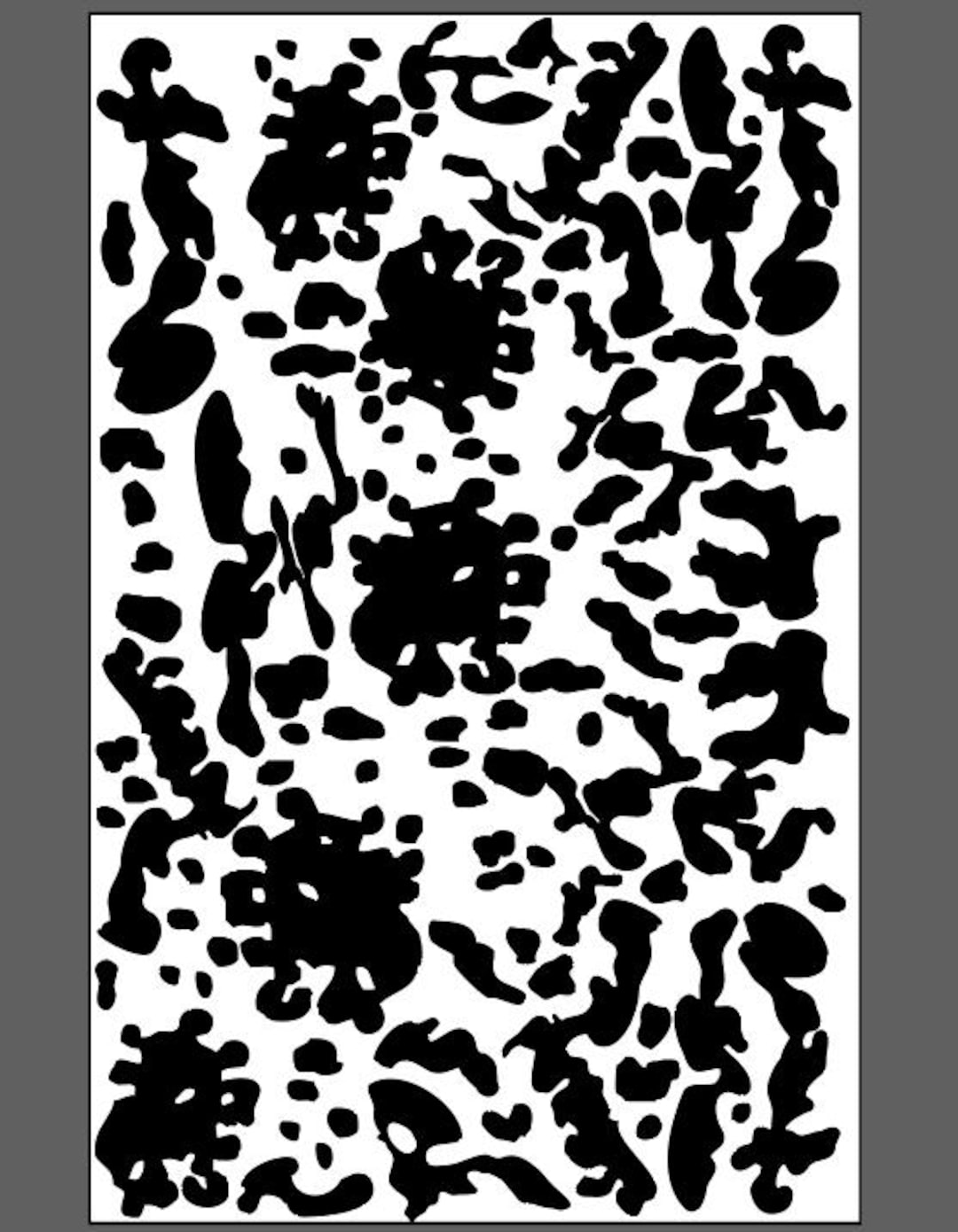 Flecktarn Camo 7x11" Stencil Digital Download Vector File - Etsy