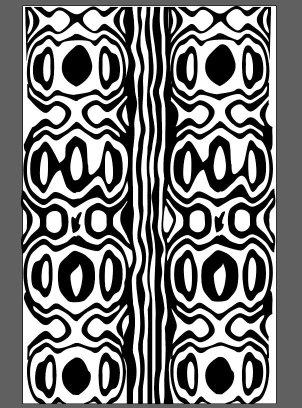 Damascus 4 7x11" Stencil Digital Download Vector File - Etsy