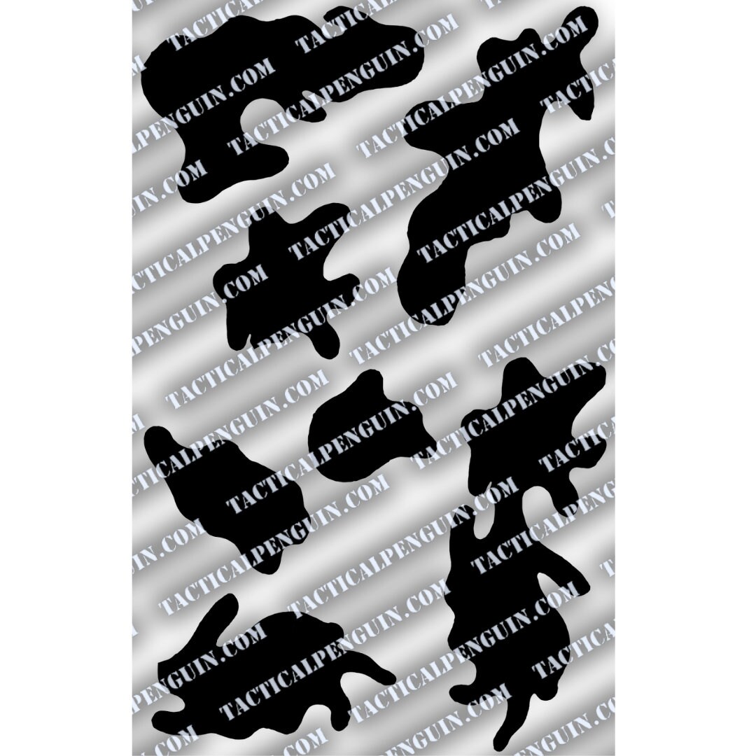 Multicam Acrylic Stencil | Reusable Stencil - Etsy