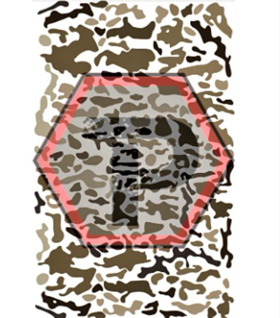 Multicam High Bake Vinyl Stencil 7x11 Popular - Etsy
