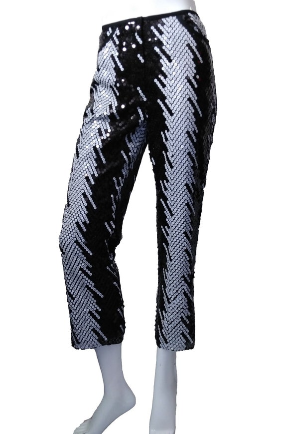 vintage sequinned pants - Gem