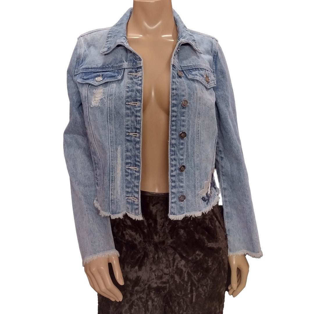 Bebe Y2K Destiny Gabby Jean Jacket - Etsy