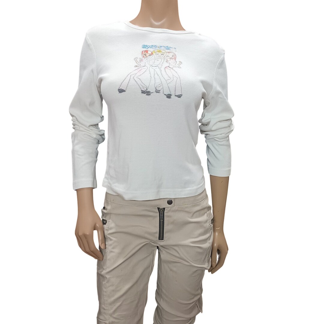 Groovy Angels 90s Long Sleeve Tee Size Small - Etsy