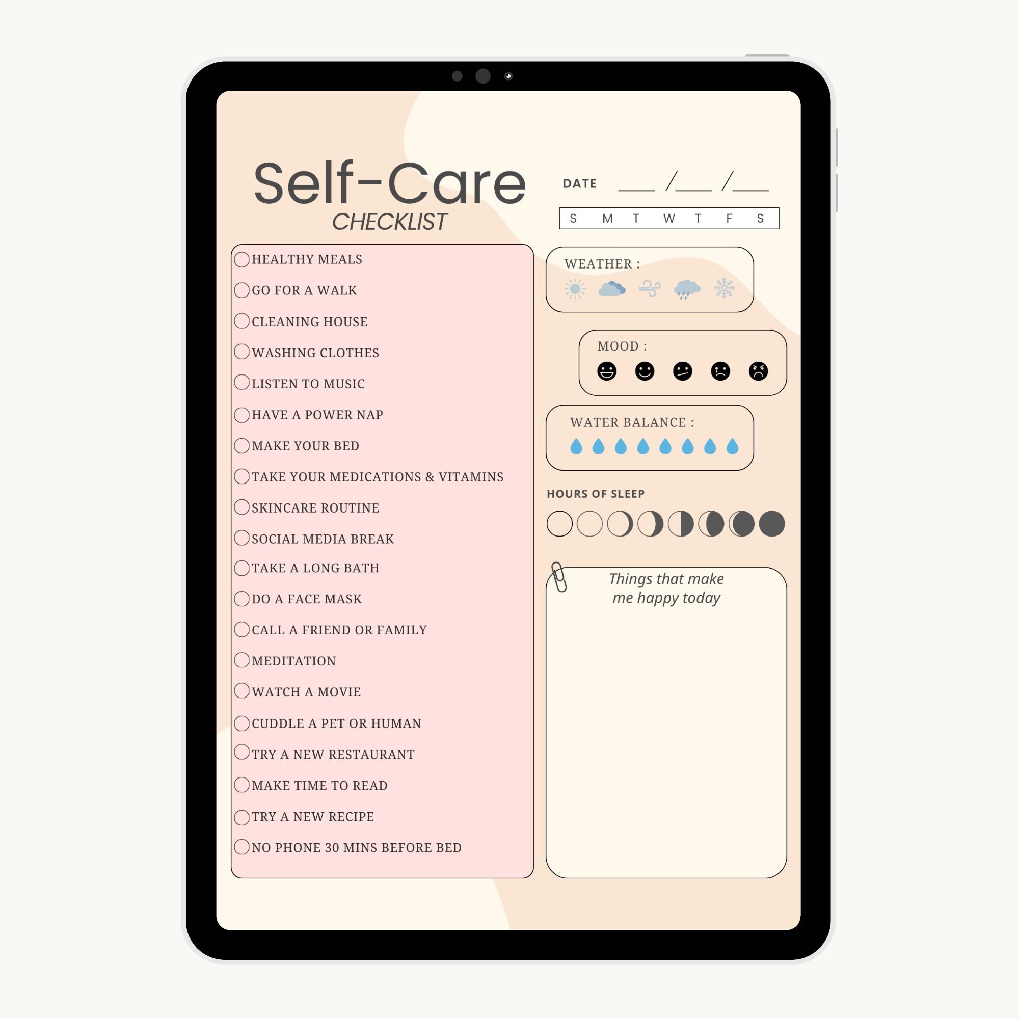 2025 Mental Health & Gratitude Journal Template | Editable Canva ...