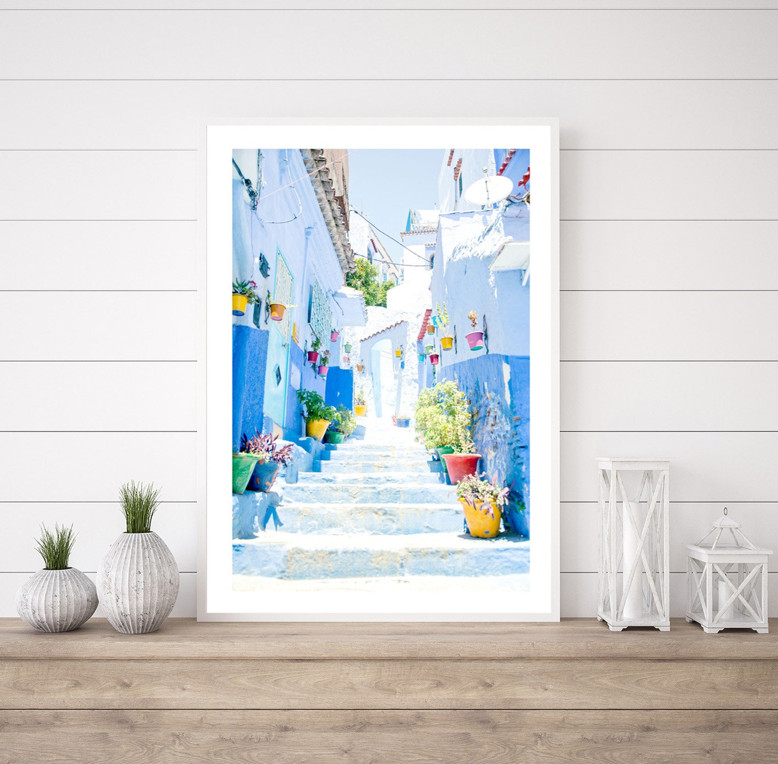 Athens Print, Greece Wall Art, House in Greece, Minimal Wall Decor ...