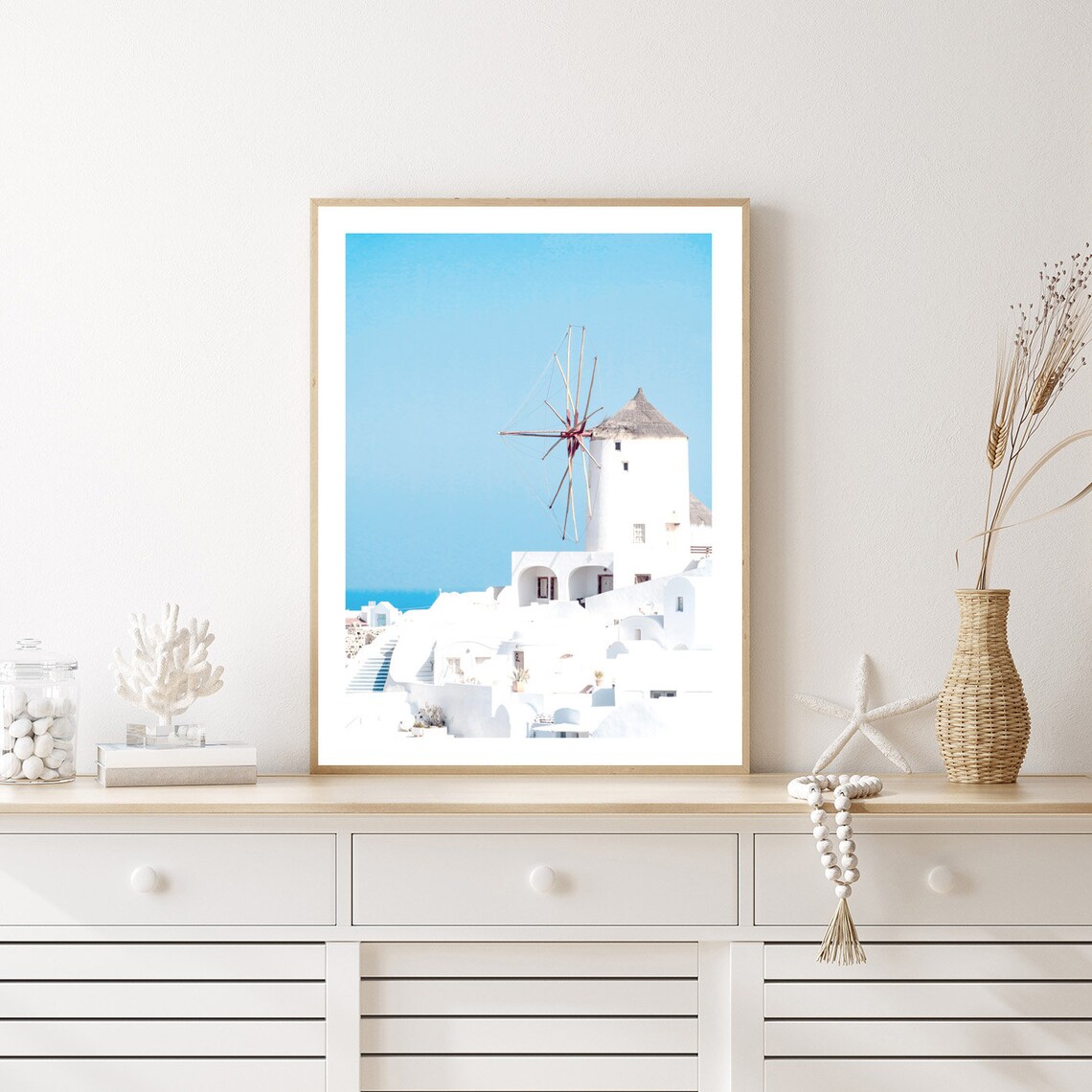 Set of Grece Prints Blue Sea Photography Greece Wall Art - Etsy