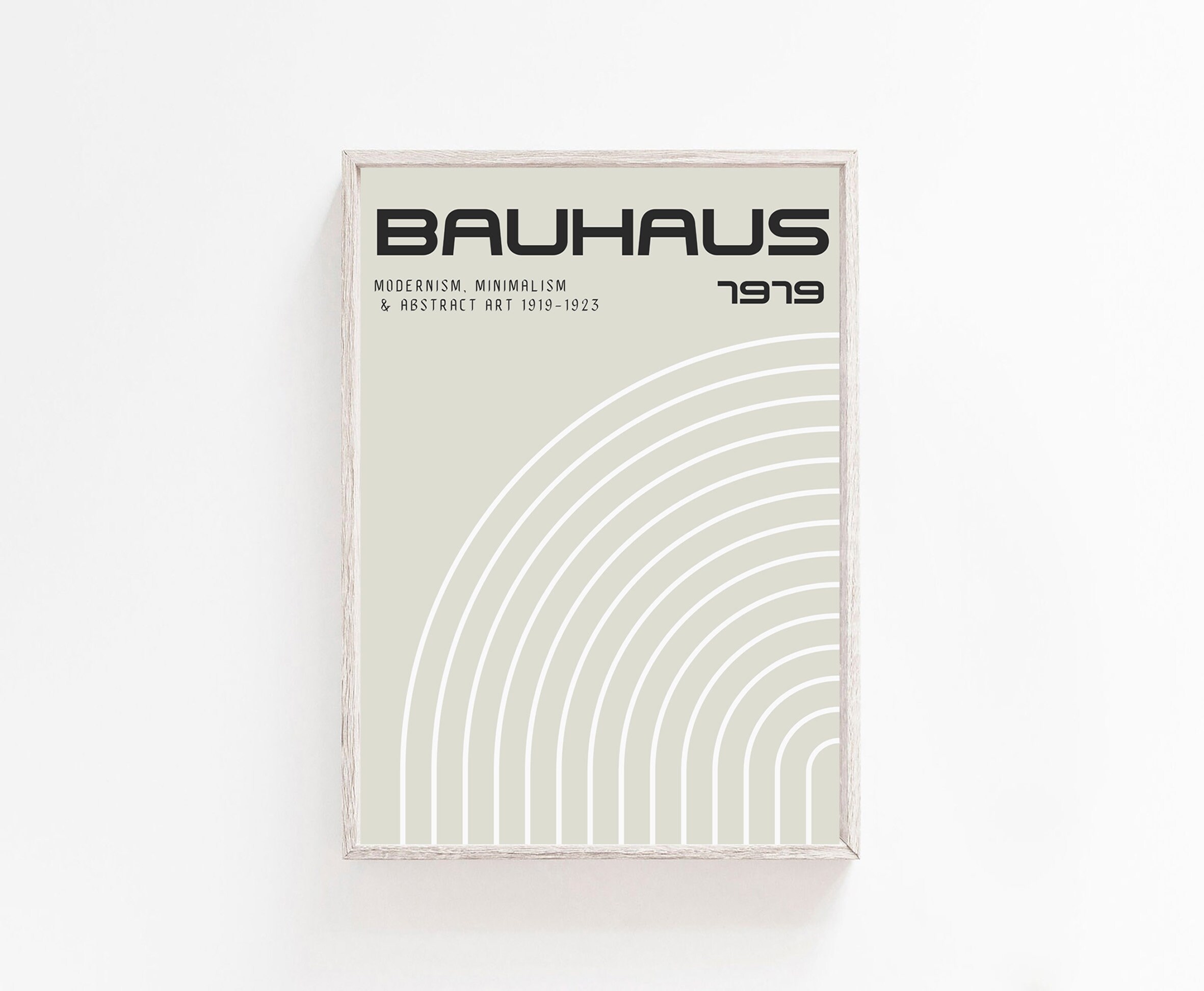 Bauhaus Print, Museum Poster, Exhibition Poster, Printable Art ...