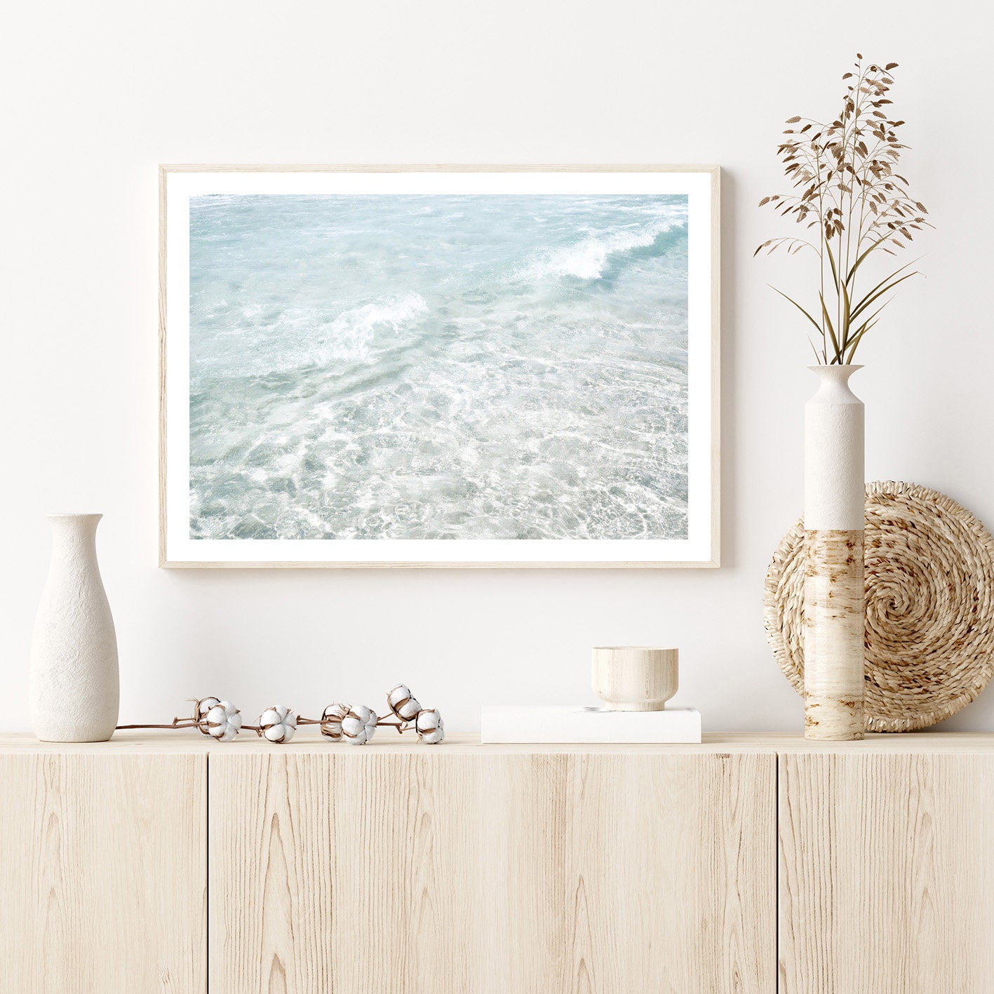 Minimalist Beach Set of 6 Prints Coastal Decor Boho Beach - Etsy