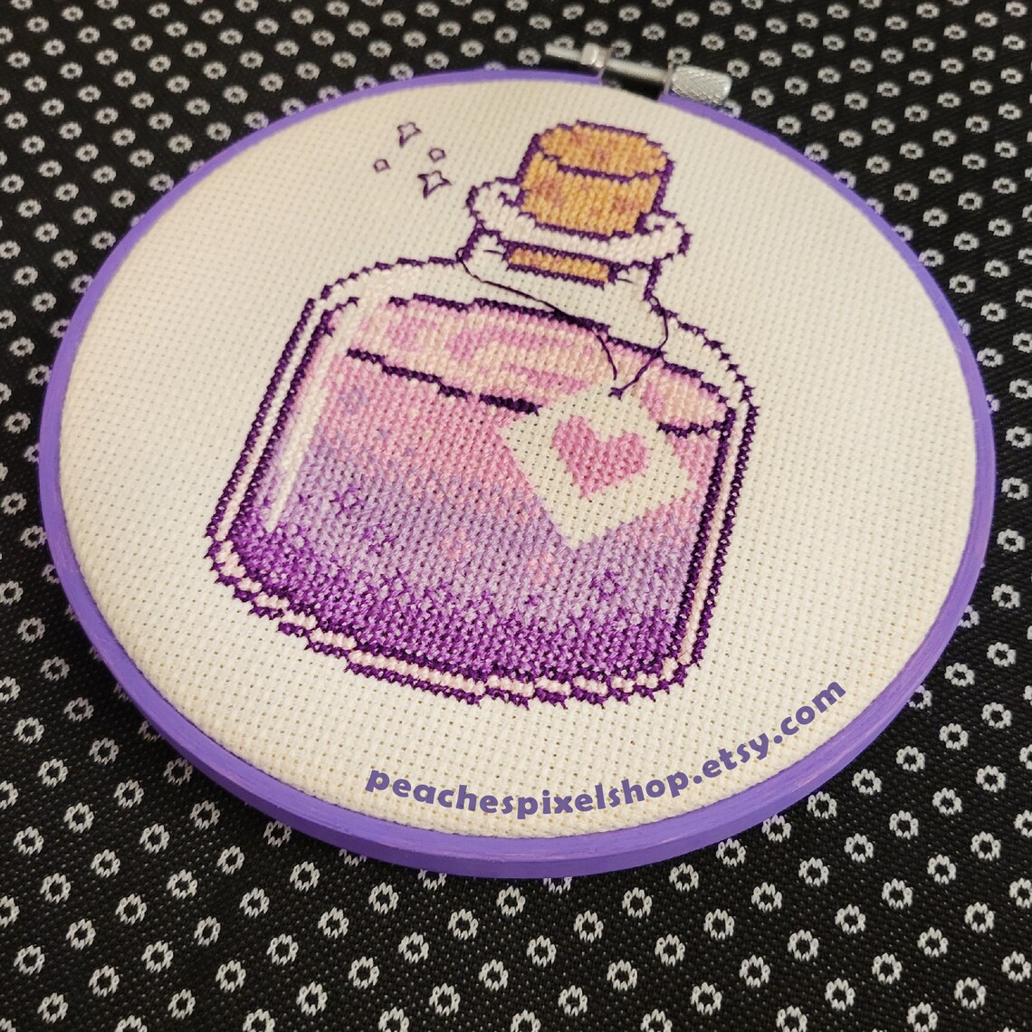 Love Potion PDF Cross Stitch Pattern Digital Download - Etsy