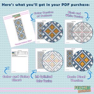 Mini Computer Pink Floppy Disk Cross Stitch PDF Pattern Set Two ...