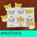Emotions Activity for Kids Puppy Version Homeschool Pre-k Learning ...