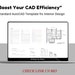 Comprehensive Autocad Template for Interior Designers & Students - Etsy