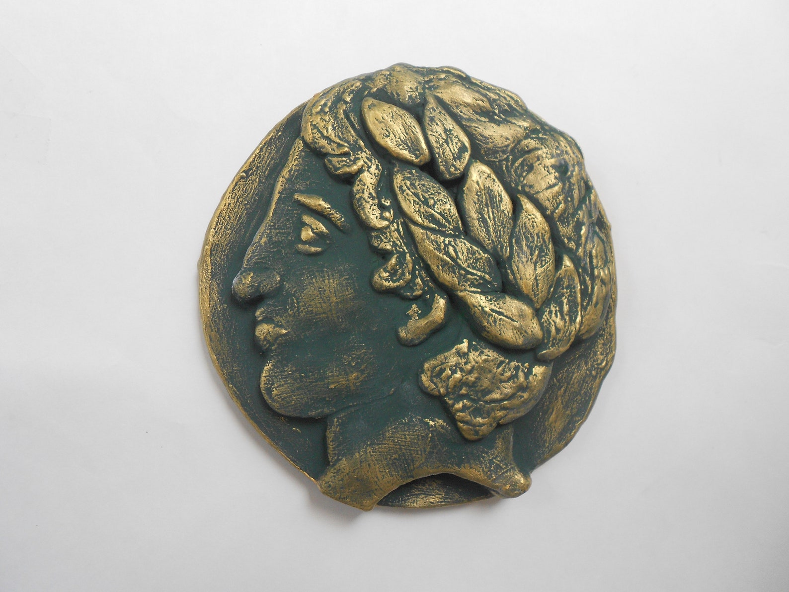 Special Ancient Coins! Handmade/hand-painted, 2 Designs, Head of Apollo ...
