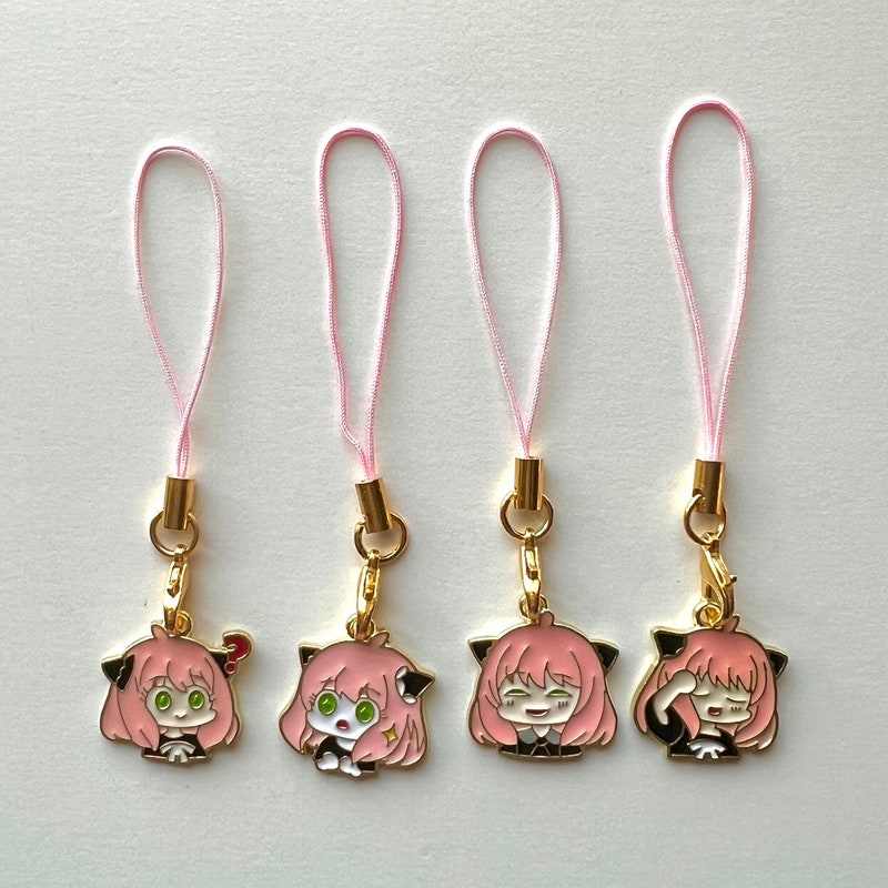 Anime Phone Charm - Etsy