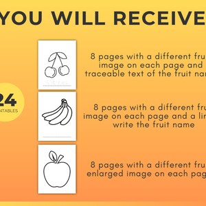 Fruit Coloring Pages / Printable Coloring Pages / Homeschool Printables ...