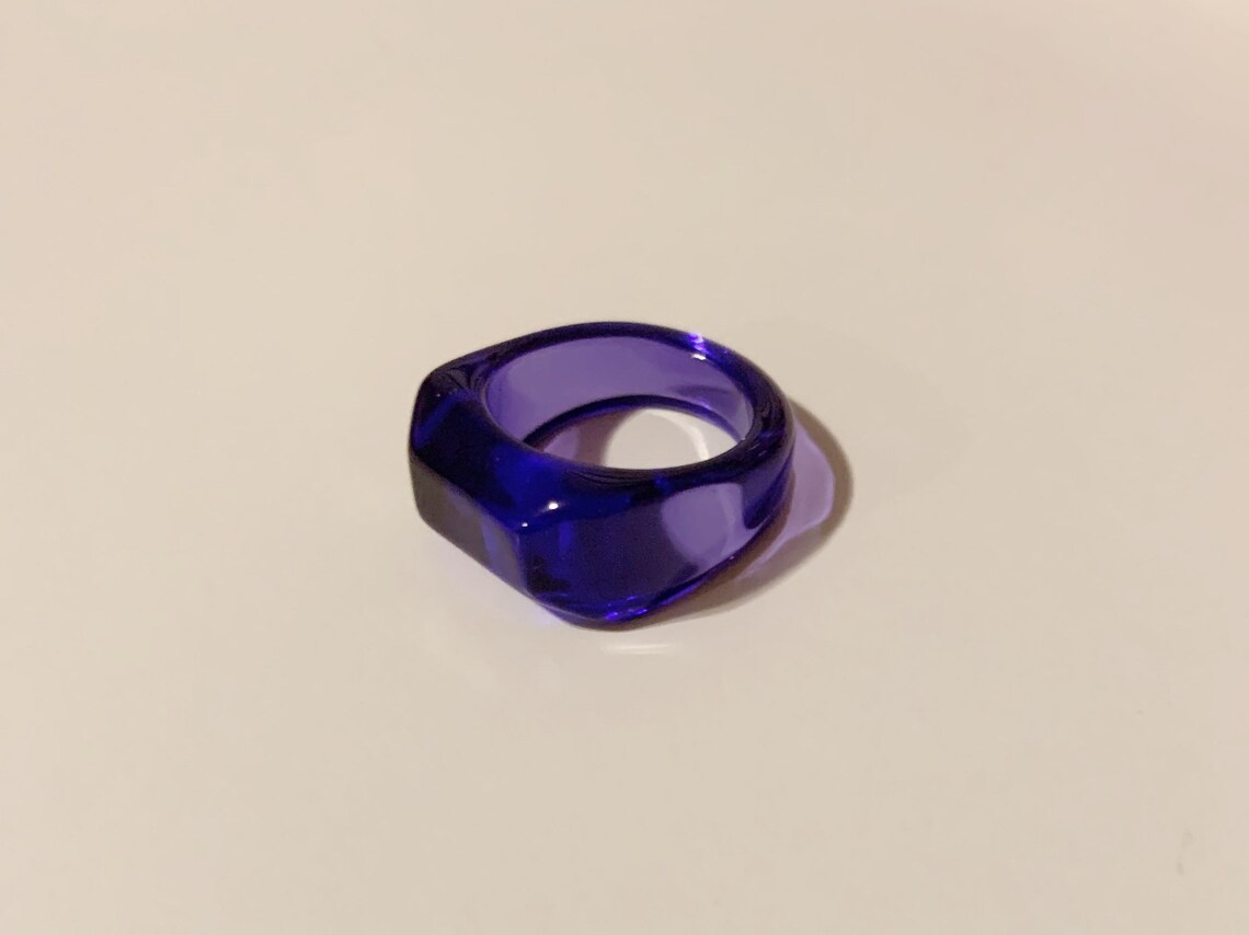 Y2K Chunky Ring / Y2K Resin Ring / Y2K Ring / Y2K Jewelry / - Etsy Canada
