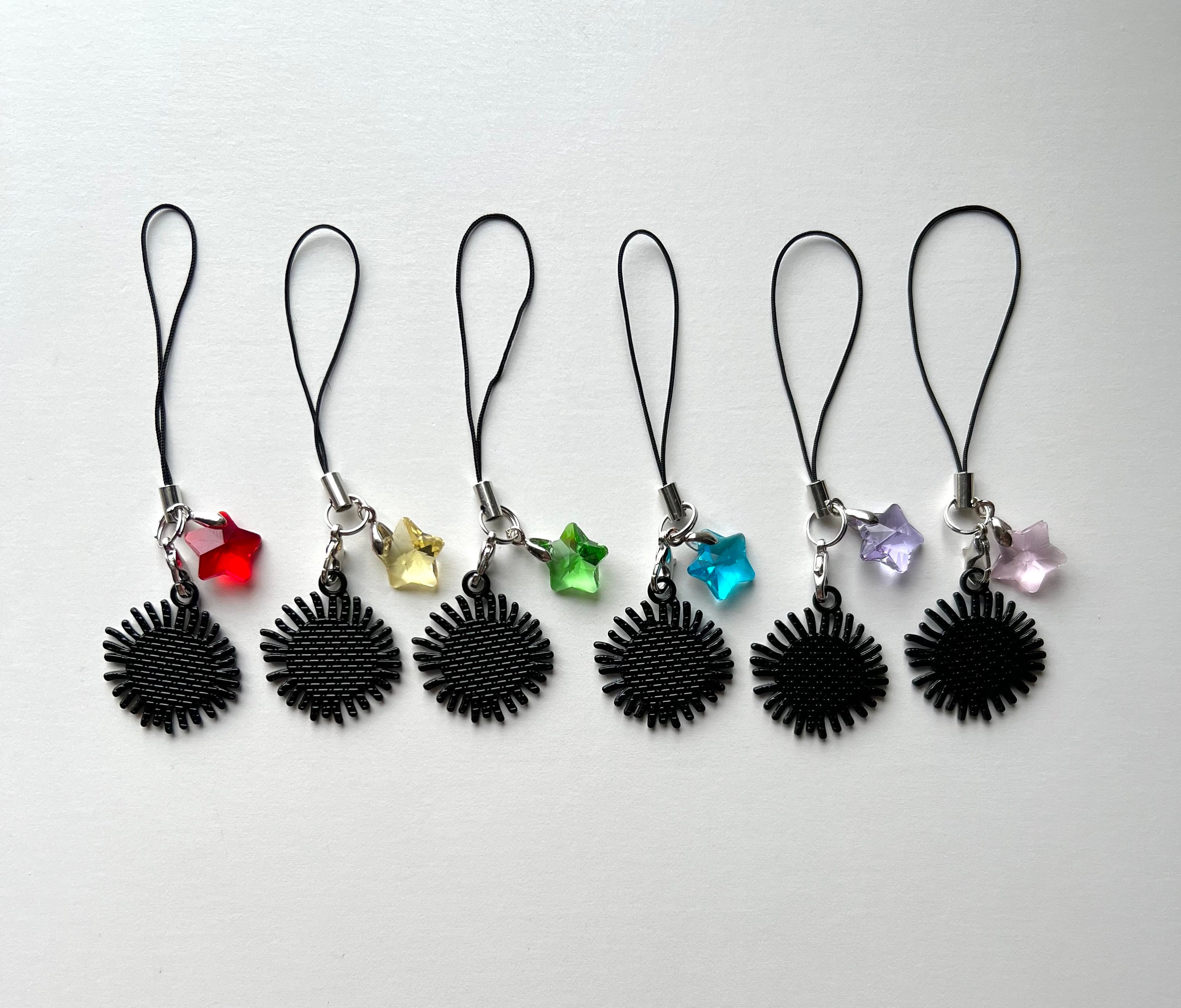 Soot Sprite Star Charm / Phone Charm / Tamagotchi Charm / - Etsy