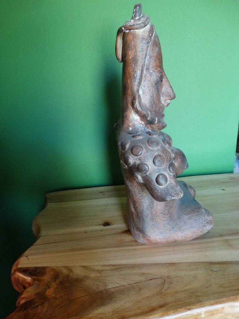 Mexican Sculpture Colima Jalisco Pottery Sitting Female Figure - Etsy