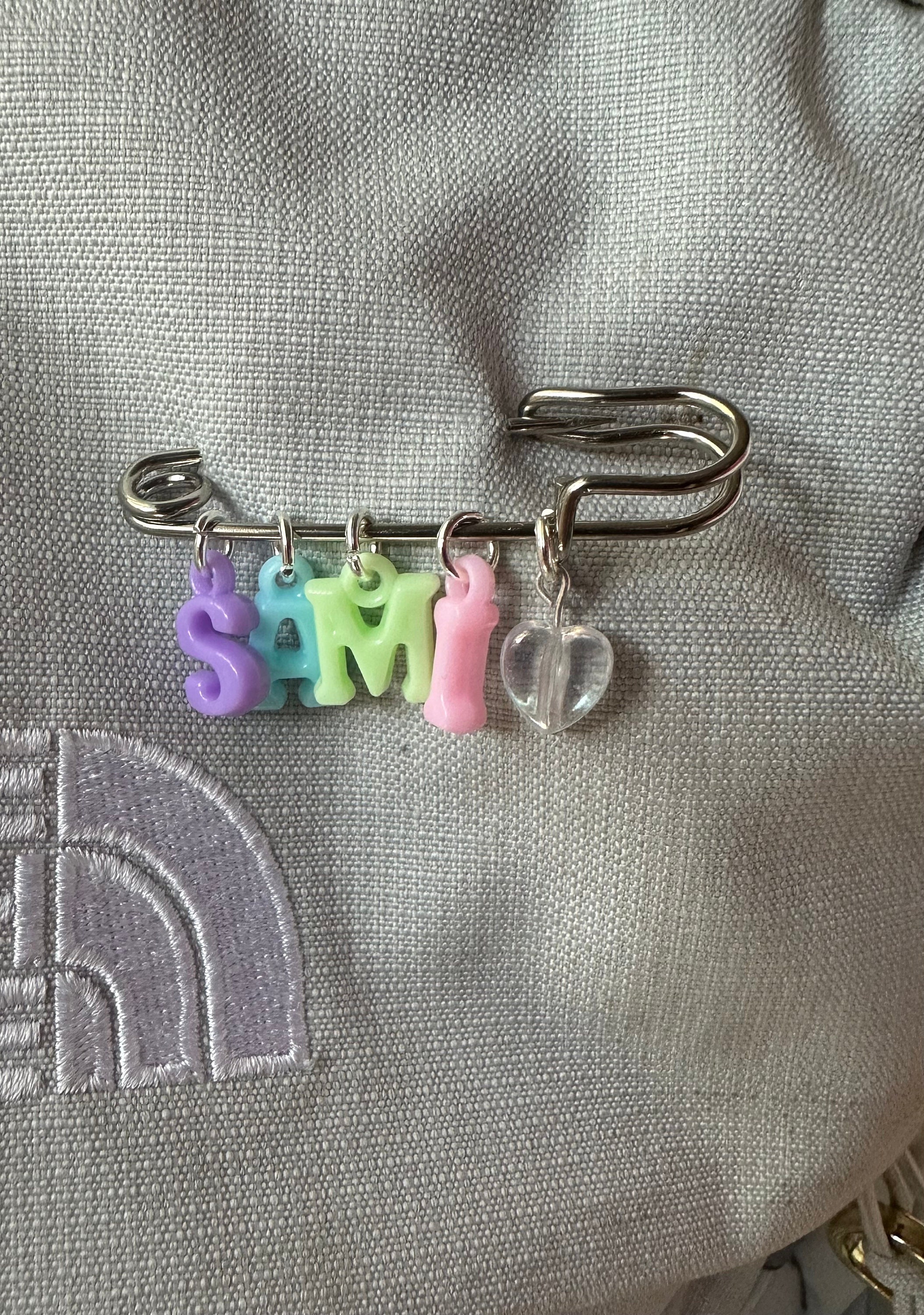 Personalized Name Pin: Heavy Duty Gold/silver Brooch - Etsy