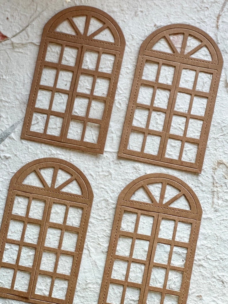 Set Die Cut Arched Open Window for Card Making Scrapbooking - Etsy