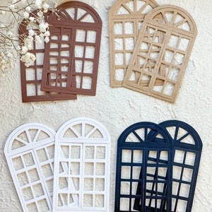 Set Die Cut Arched Open Window for Card Making, Scrapbooking, Junk ...