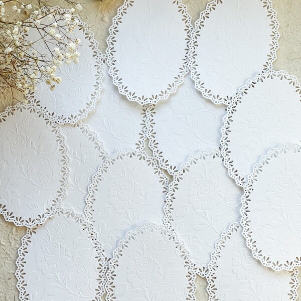 Oval Doilies - Etsy