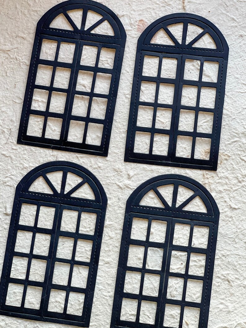 Set Die Cut Arched Open Window for Card Making, Scrapbooking, Junk ...