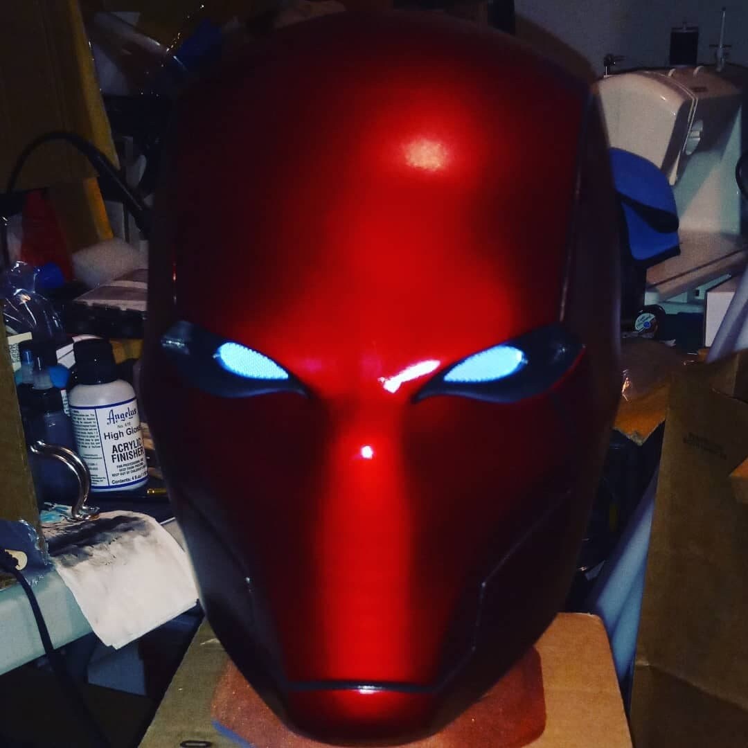 Red Hood Rebirth Inspired Cosplay Helmet - Etsy