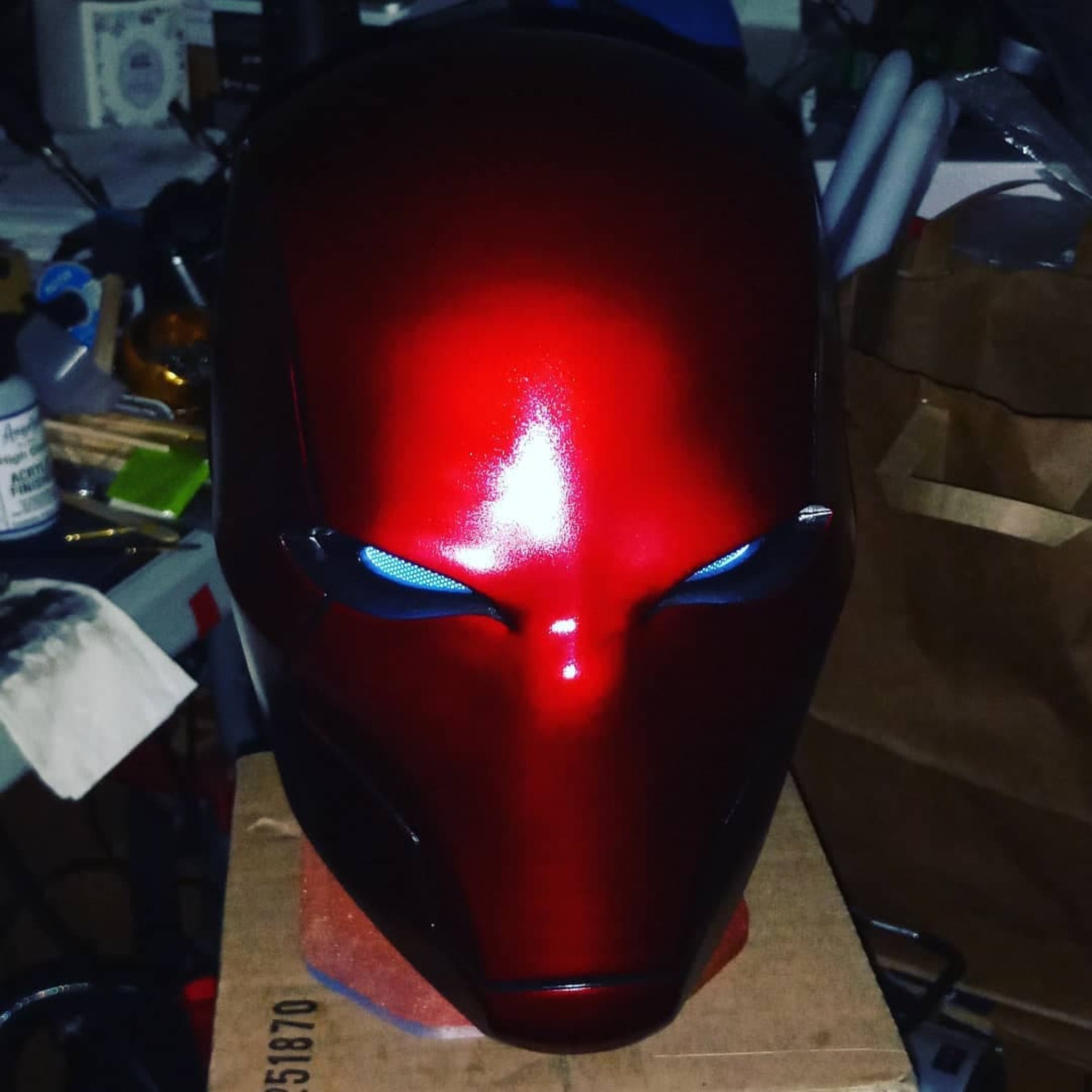 Red Hood Rebirth Inspired Cosplay Helmet - Etsy