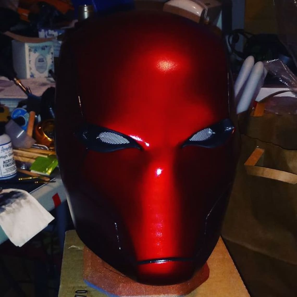 Red Hood Rebirth Inspired Cosplay Helmet - Etsy