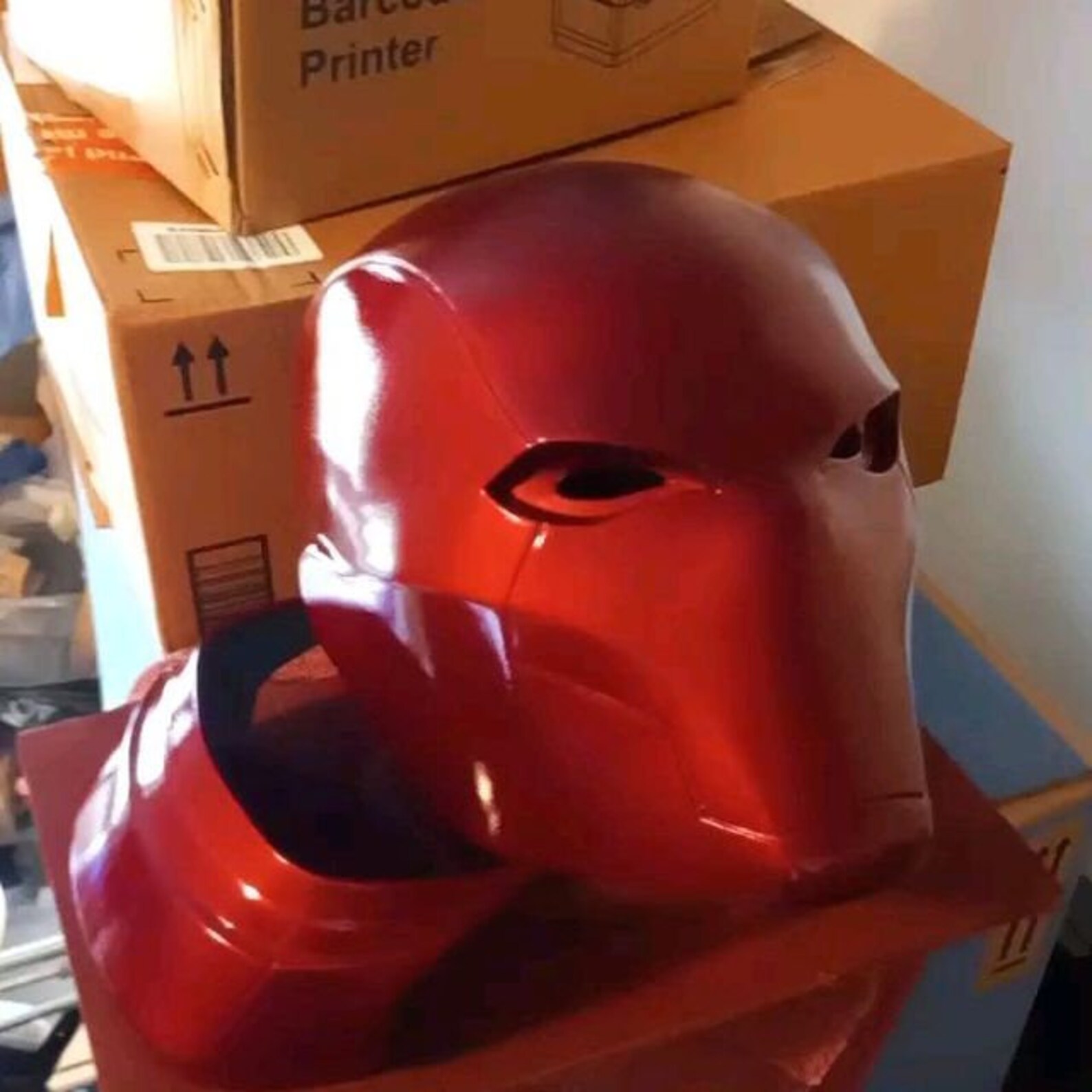 Red Hood Rebirth Inspired Cosplay Helmet - Etsy