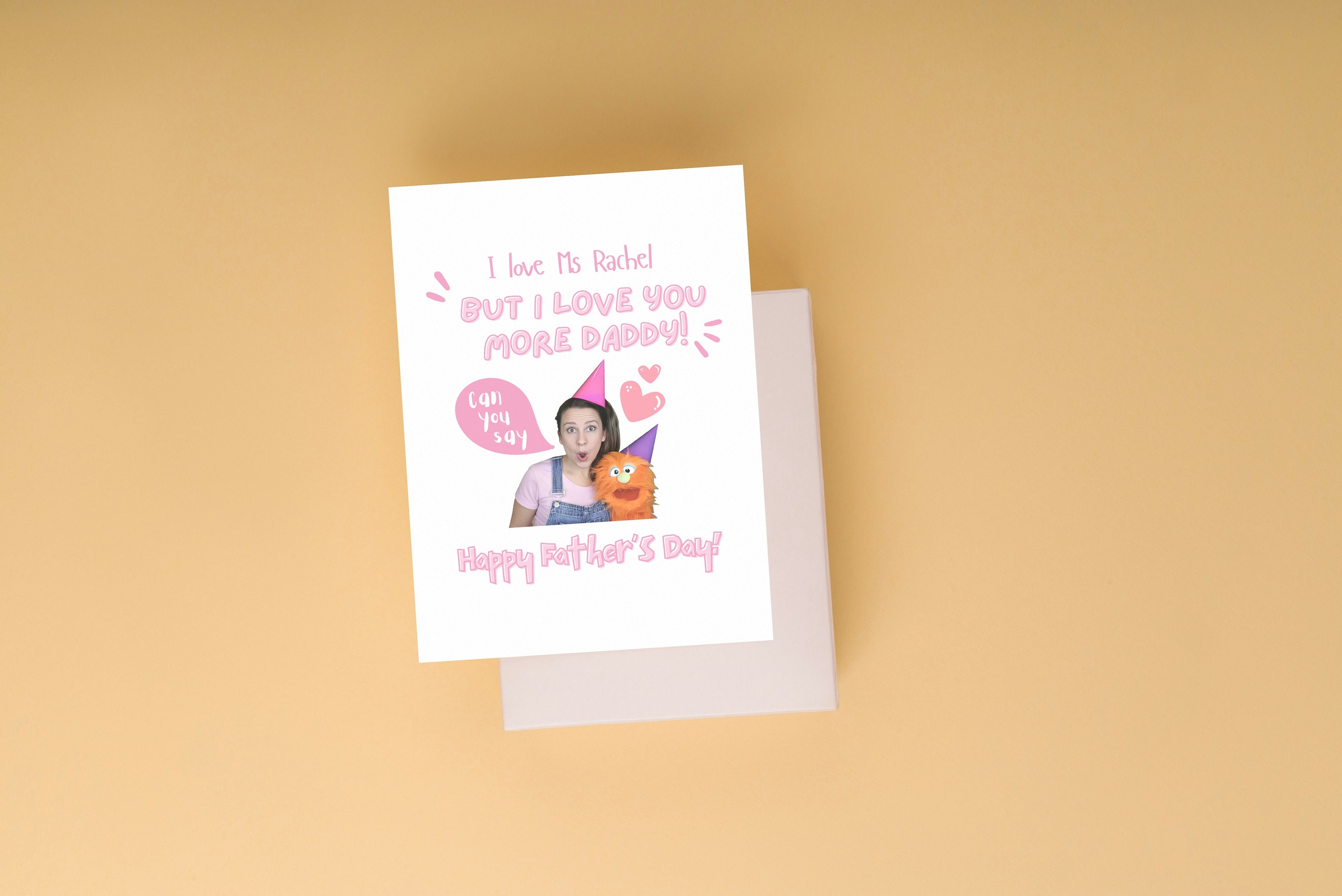 Printable Ms Rachel Father's Day Card, I Love You Card, Father's Day ...