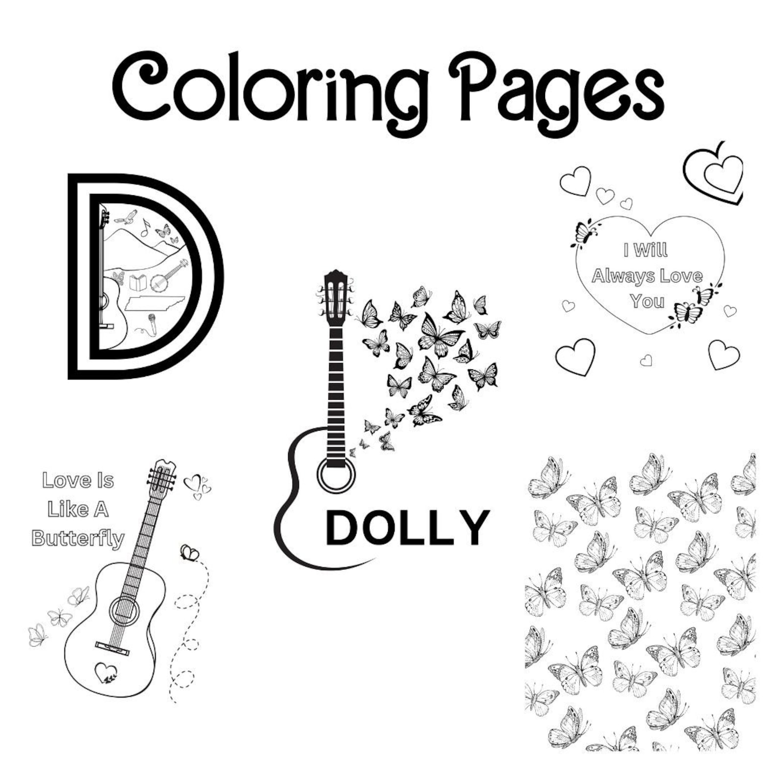 Dolly Parton Party Games, Instant Download - Etsy