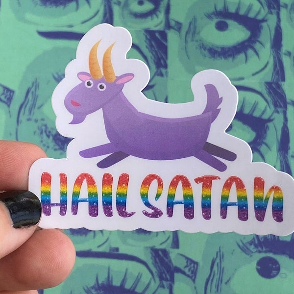 Goat Head Stickers - Etsy