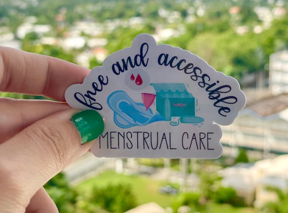 Women's Health Care Sticker Menstrual Care Sticker - Etsy
