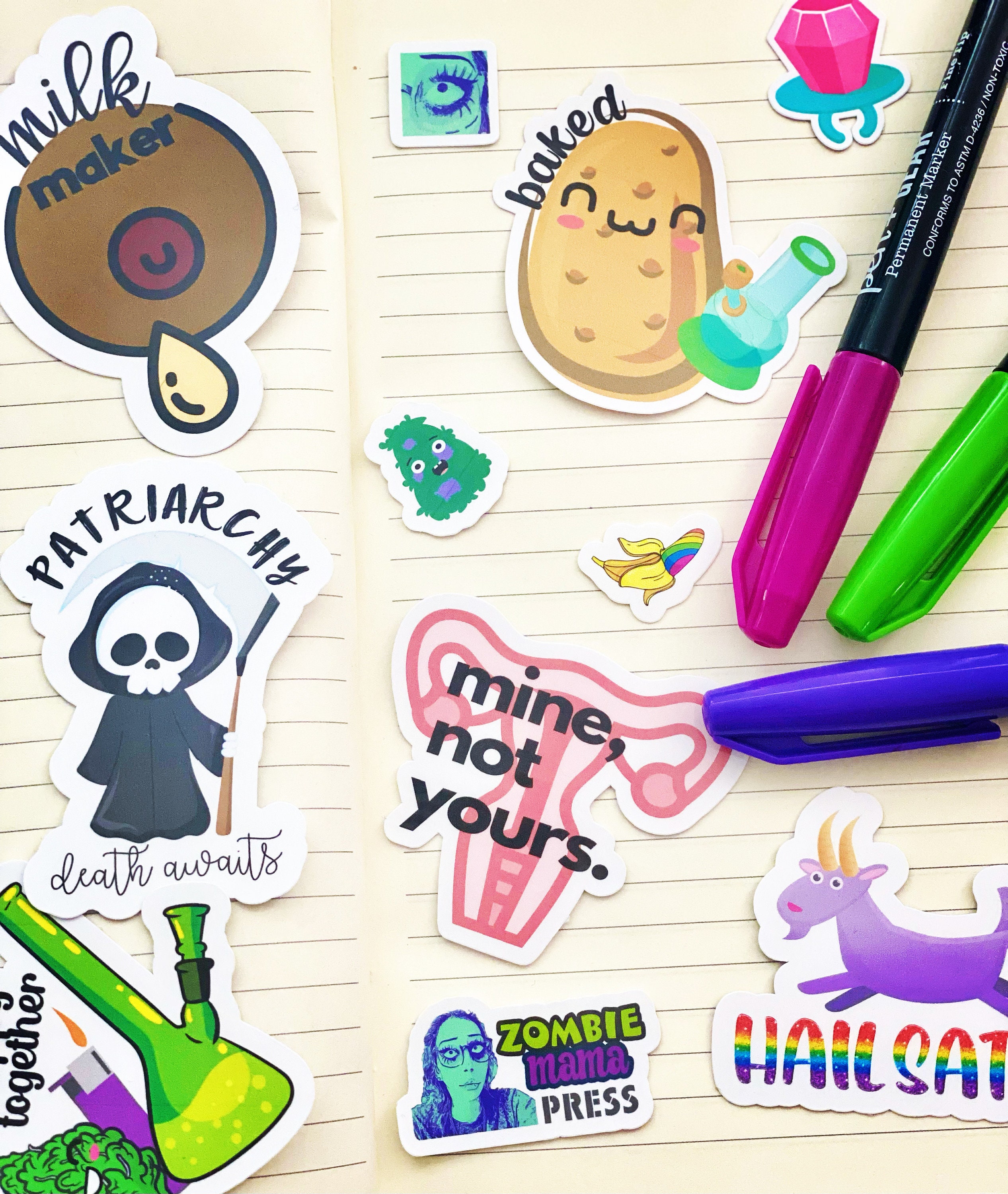 Self Care Weed Jar Sticker Stoner Weed Sticker Cannabis Vinyl Sticker ...