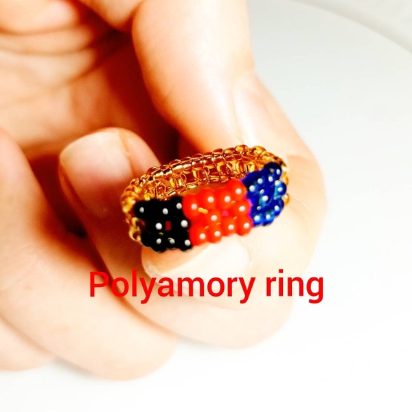Polyamory Ring - Etsy