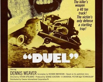 Duel Movie Poster - Etsy