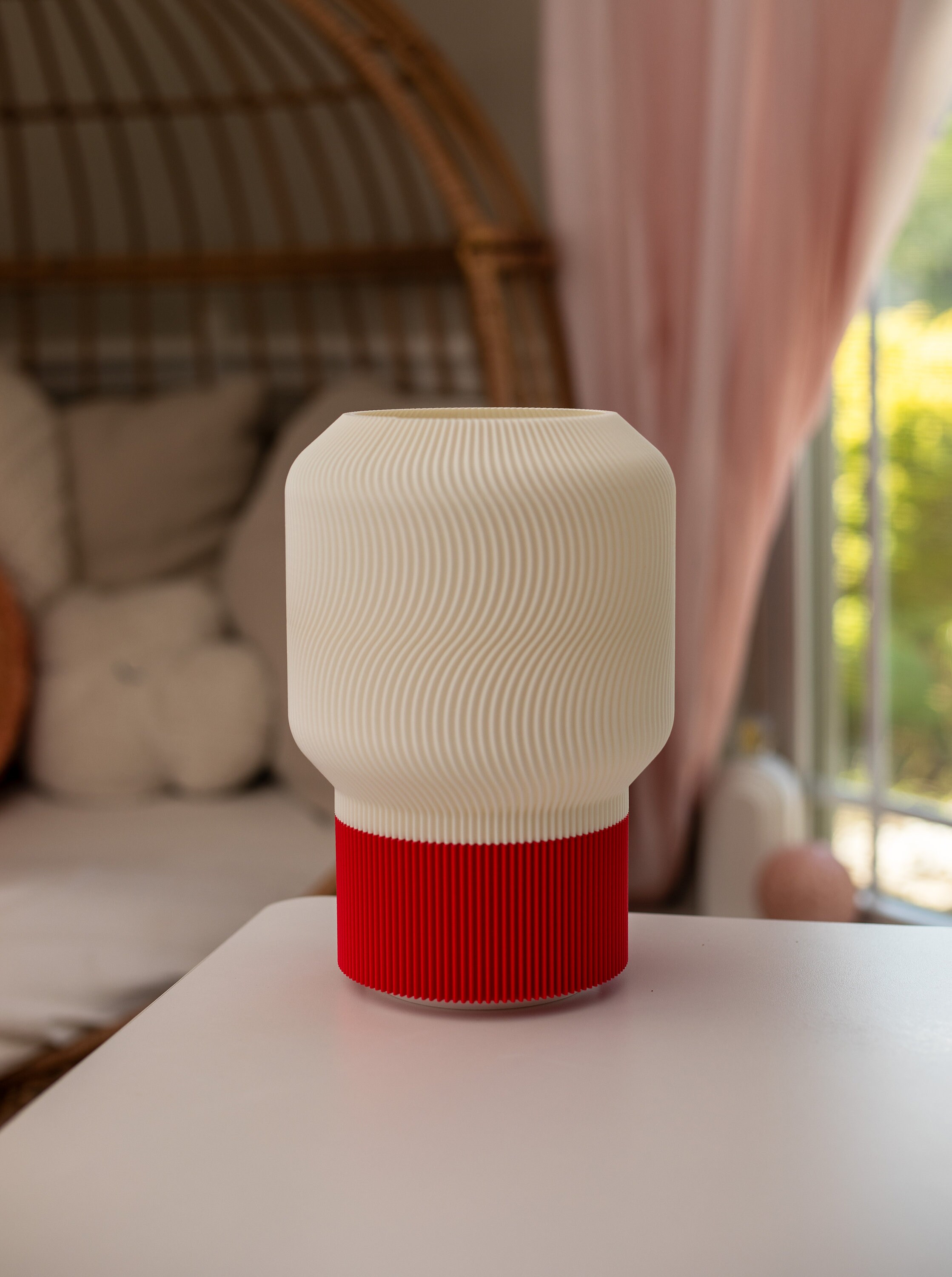 Vintage Style Desk Lamp 3D Printed Table Lamp Oval Lamp - Etsy