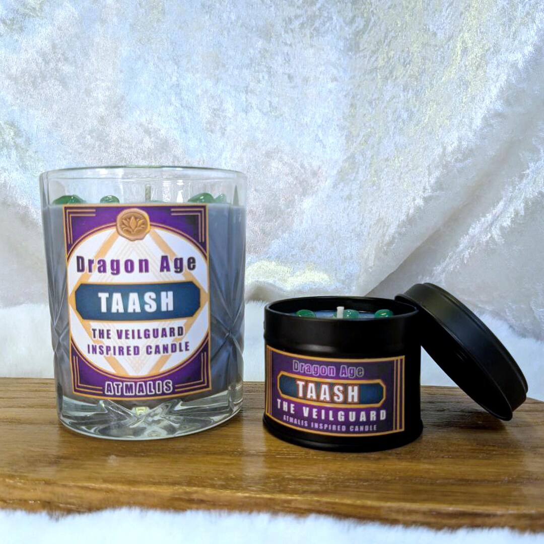 Taash || Dragon Age Veilguard || Scented Candle || Gift || Handmade ...