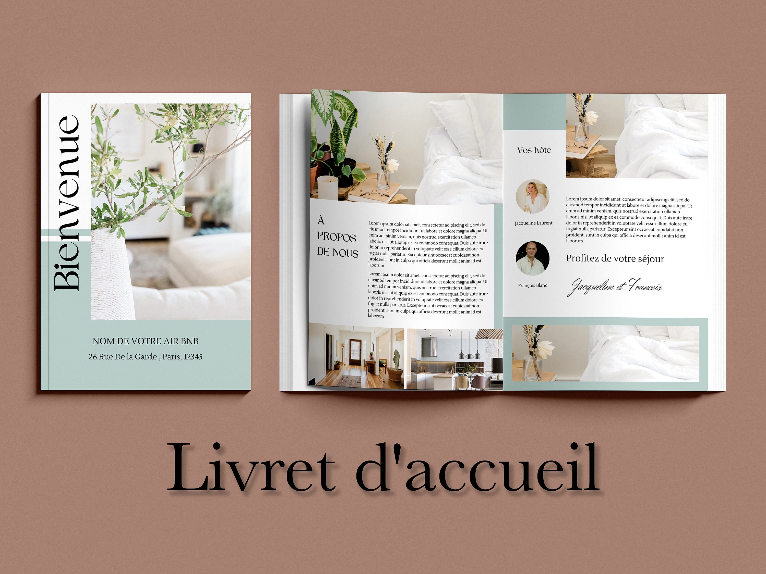 7 Impressionnants Modèles De Livre De Bienvenue Airbnb Pdf, Word, Ai - Visuel