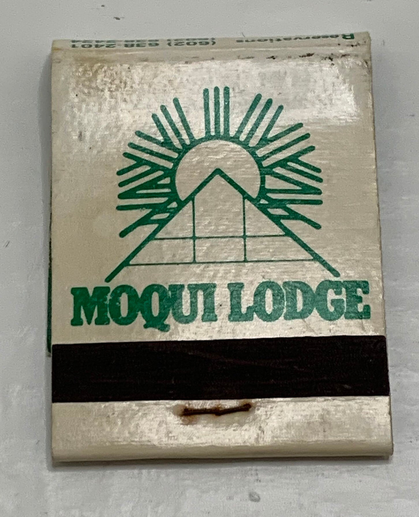 Vintage Moqui Lodge Hospitality Matchbook by Fred Harvey an Amfac ...