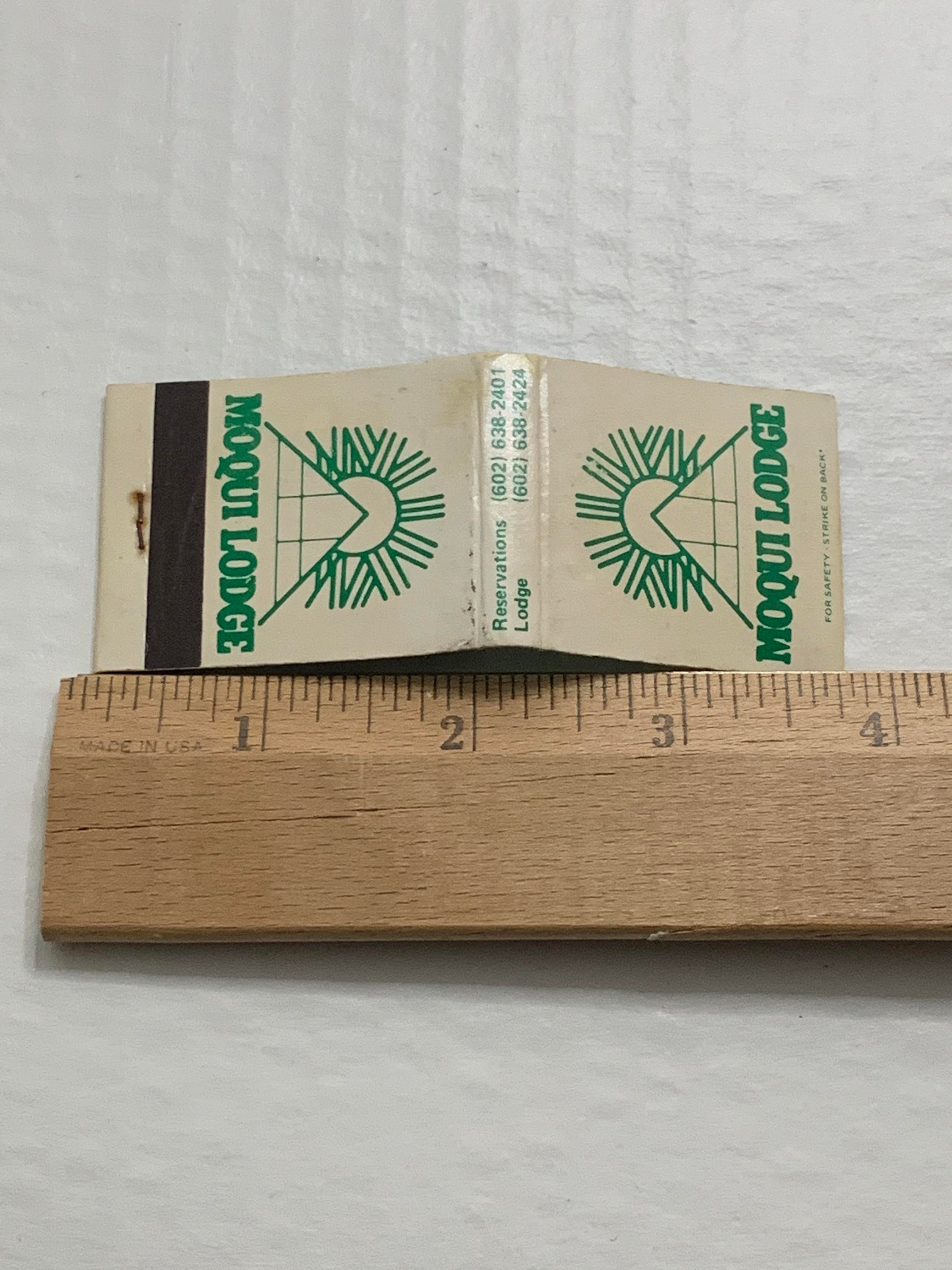 Vintage Moqui Lodge Hospitality Matchbook by Fred Harvey an Amfac ...