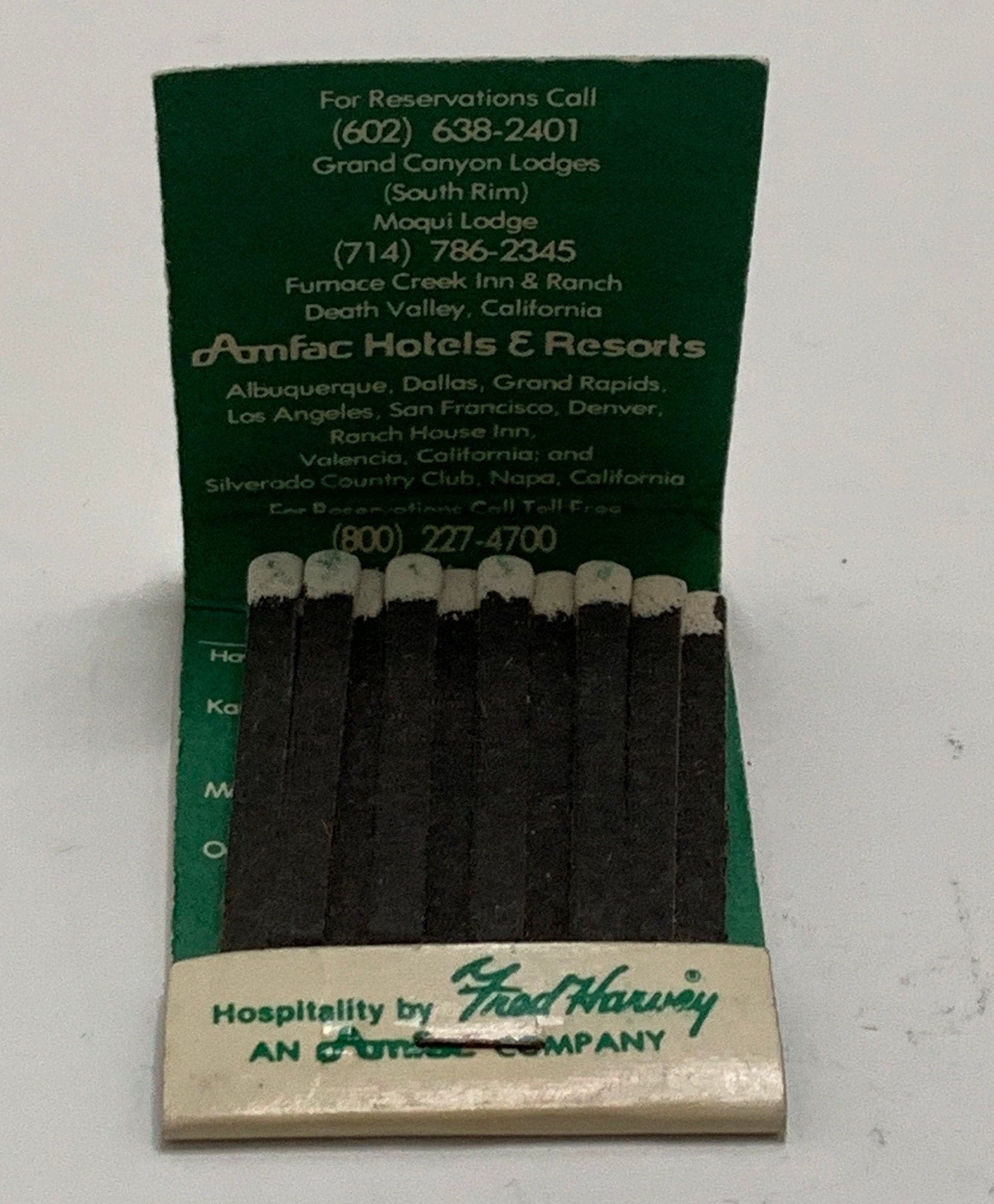 Vintage Moqui Lodge Hospitality Matchbook by Fred Harvey an Amfac ...